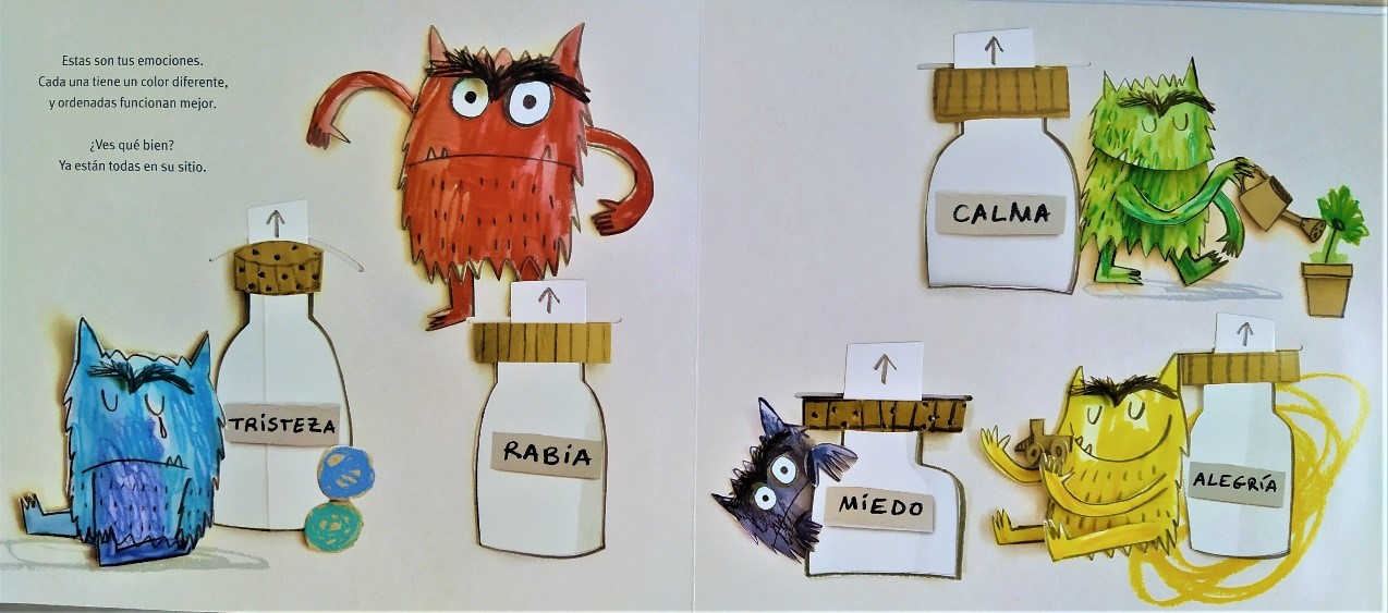 RECURSOS INFANTILES: EL MONSTRUO DE COLORES Y CUENTOS MONTESSORI PARA ...